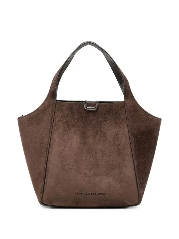 Brunello Cucinelli Leather Handbag - Brown