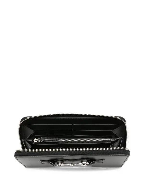 Gucci Horsebit Zip Around Wallet