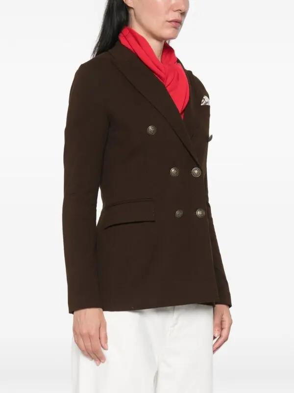CIRCOLO 1901 Cotton Double-breasted Jacket