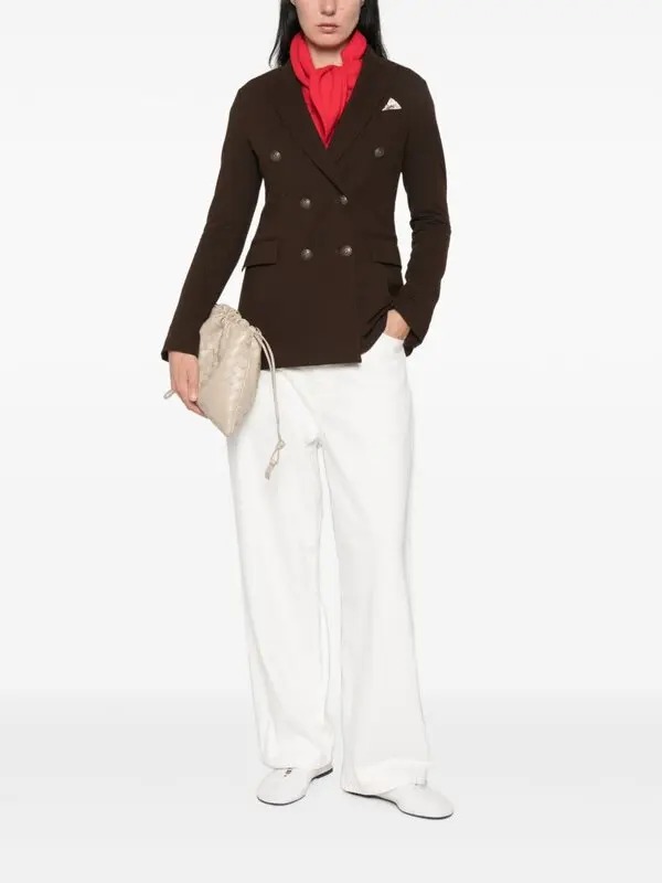 CIRCOLO 1901 Cotton Double-breasted Jacket