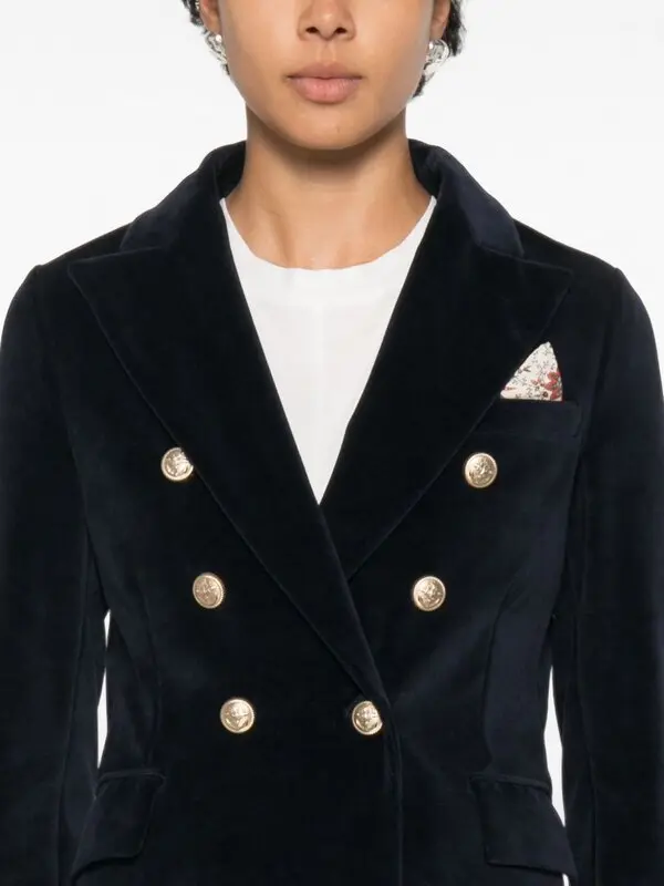 CIRCOLO 1901 Cotton Double-breasted Jacket