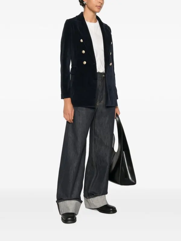 CIRCOLO 1901 Cotton Double-breasted Jacket