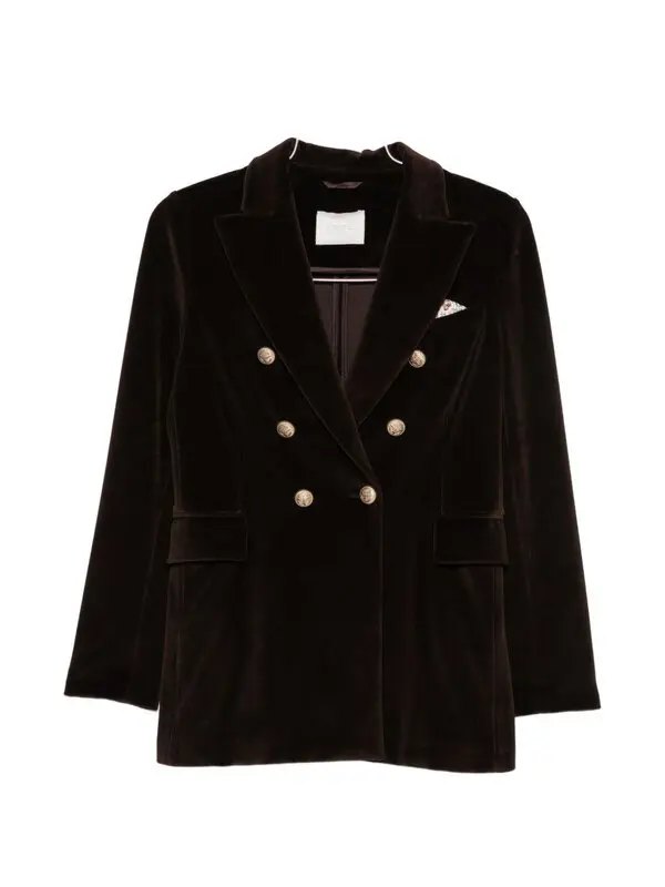 CIRCOLO 1901 Cotton Double-breasted Jacket