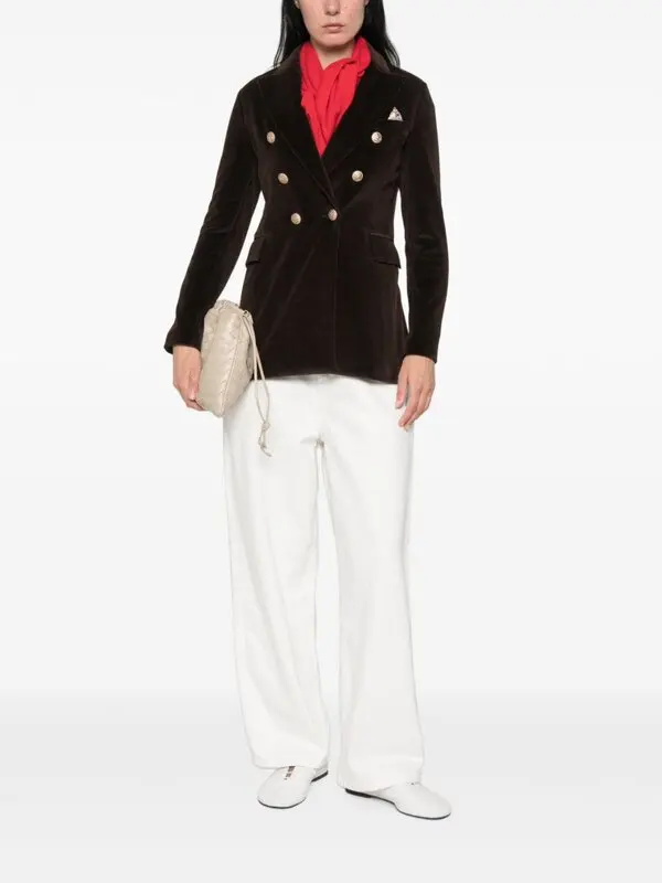 CIRCOLO 1901 Cotton Double-breasted Jacket