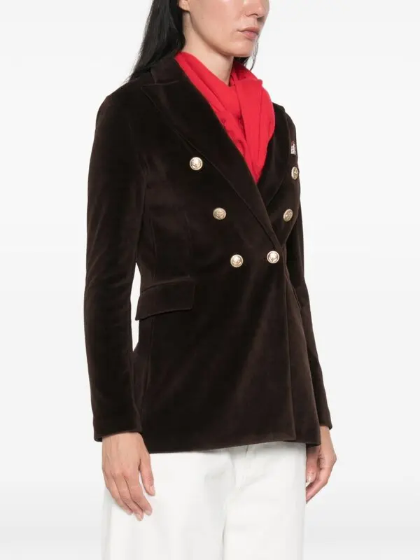 CIRCOLO 1901 Cotton Double-breasted Jacket