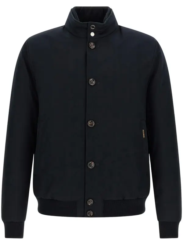 MOORER Janos Bomber Jacket - Blue
