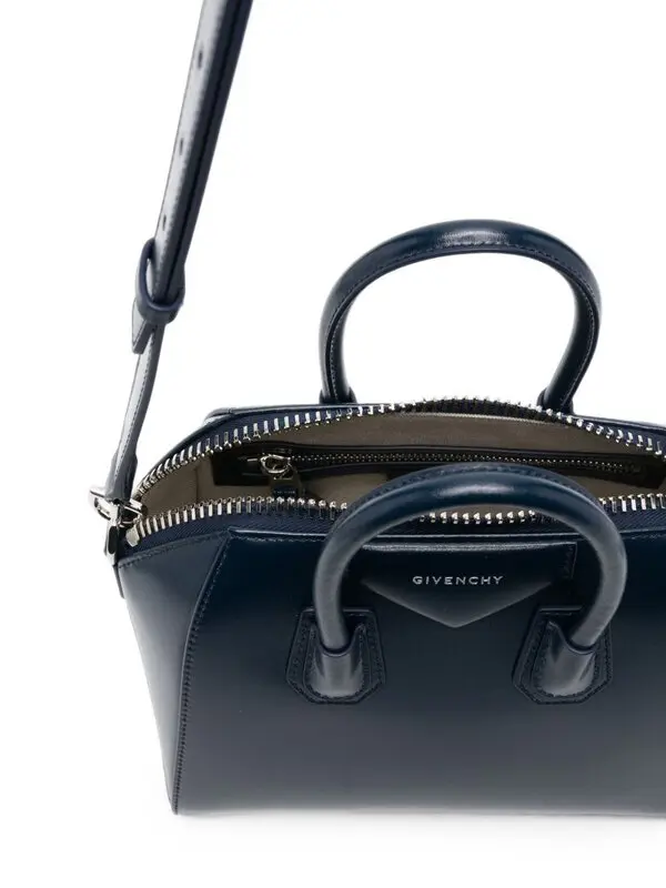 Givenchy Antigona Mini Leather Handbag - Blue