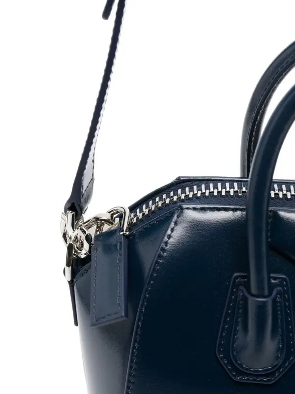 Givenchy Antigona Mini Leather Handbag - Blue