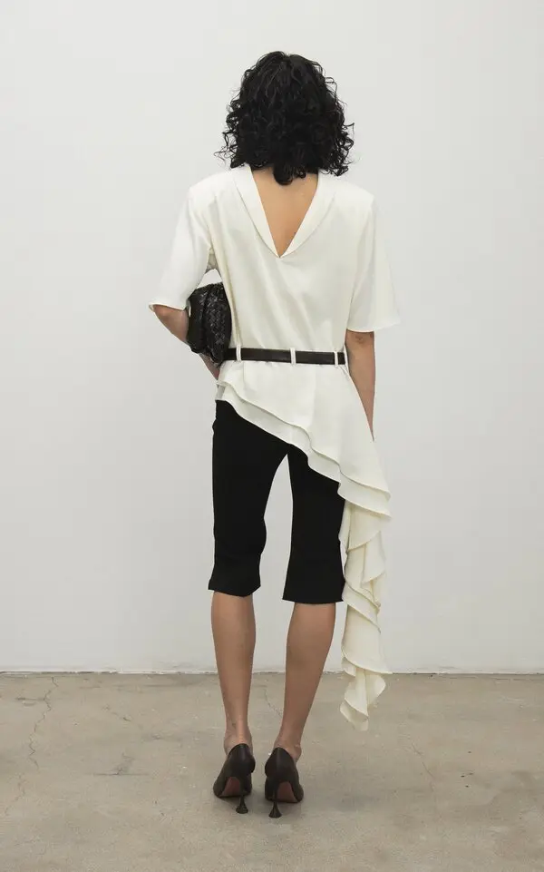 Arakii High-waisted Capri Pants