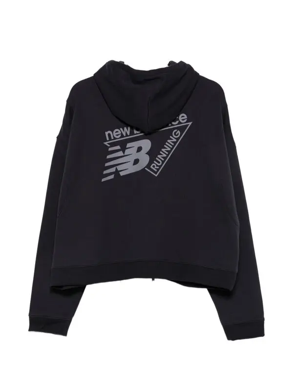 NEW BALANCE Logo Cotton Hoodie