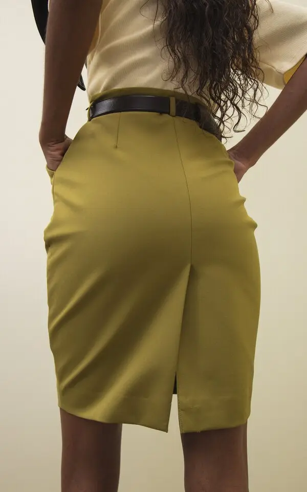 Arakii High Waist Pencil Skirt