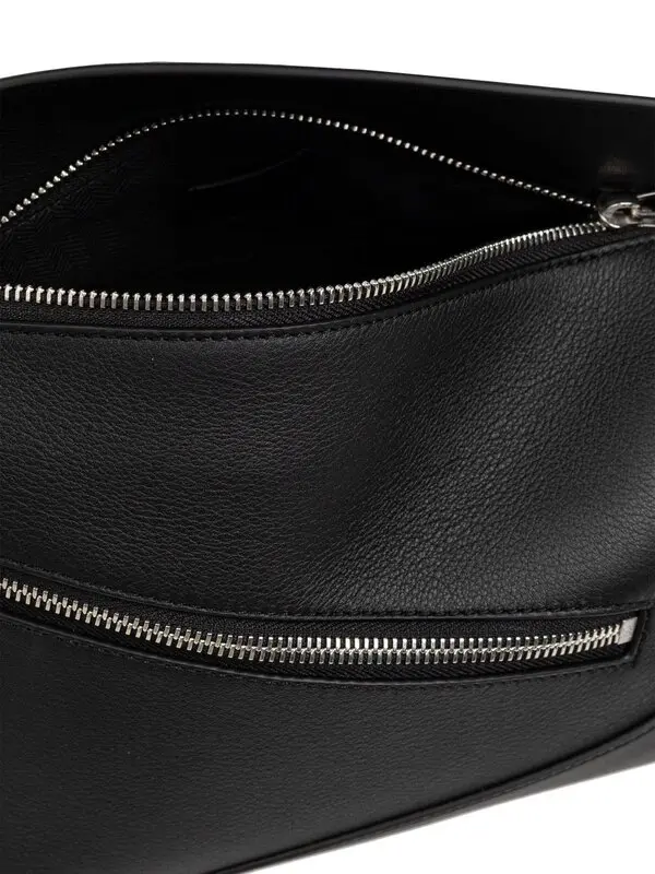 Loewe Puzzle Edge Small Leather Bumbag - Black