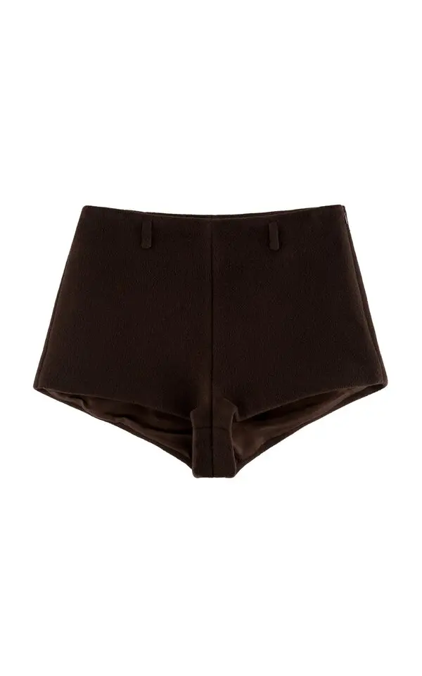 Arakii Tailored Wool Shorts