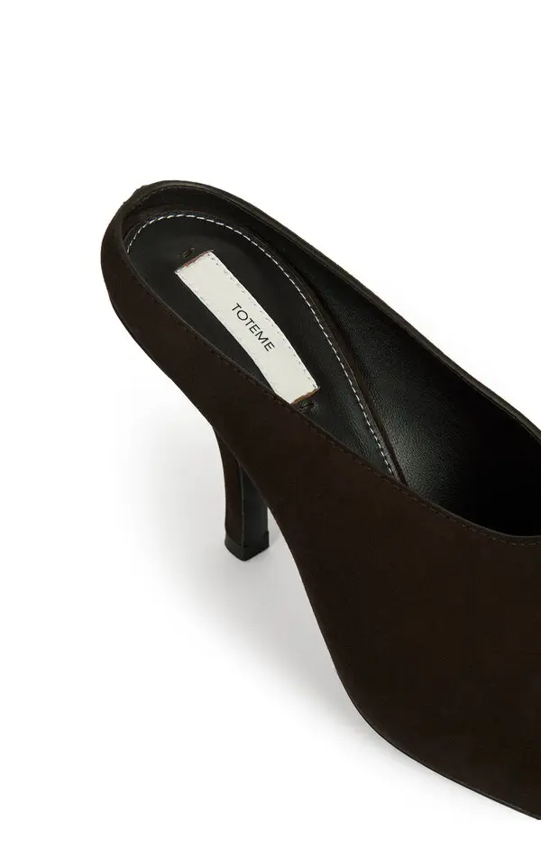 TOTEME Contour Suede Mules