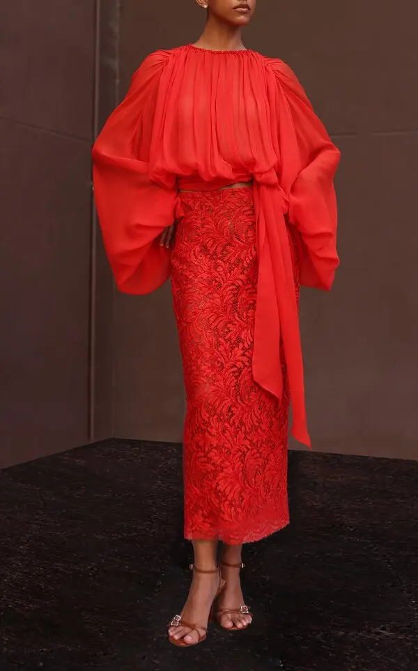 FRANCESCA MIRANDA Oriana Lace Skirt