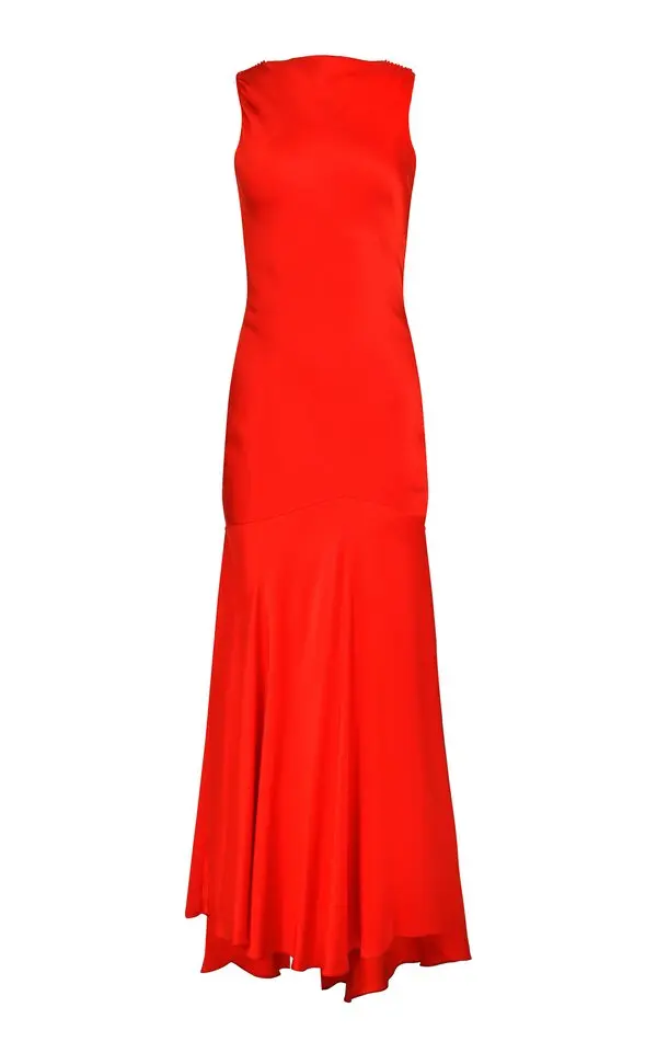 FRANCESCA MIRANDA Ruby Silk Dress