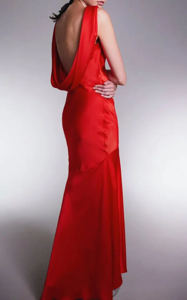 FRANCESCA MIRANDA Ruby Silk Dress