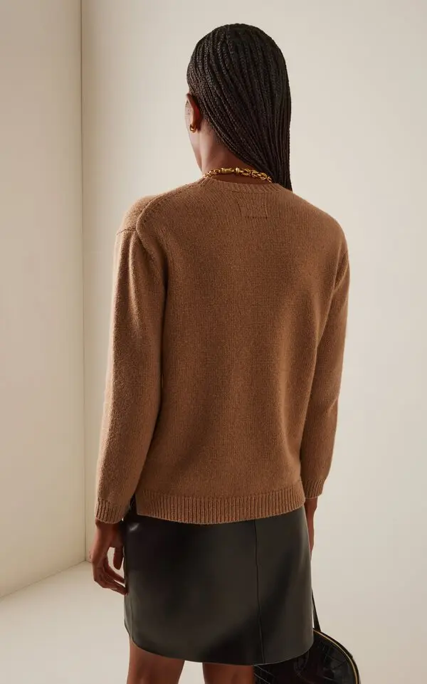 TOTEME Knit Camel Hair Sweater