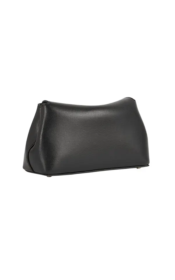 TOTEME Mini T-lock Leather Clutch