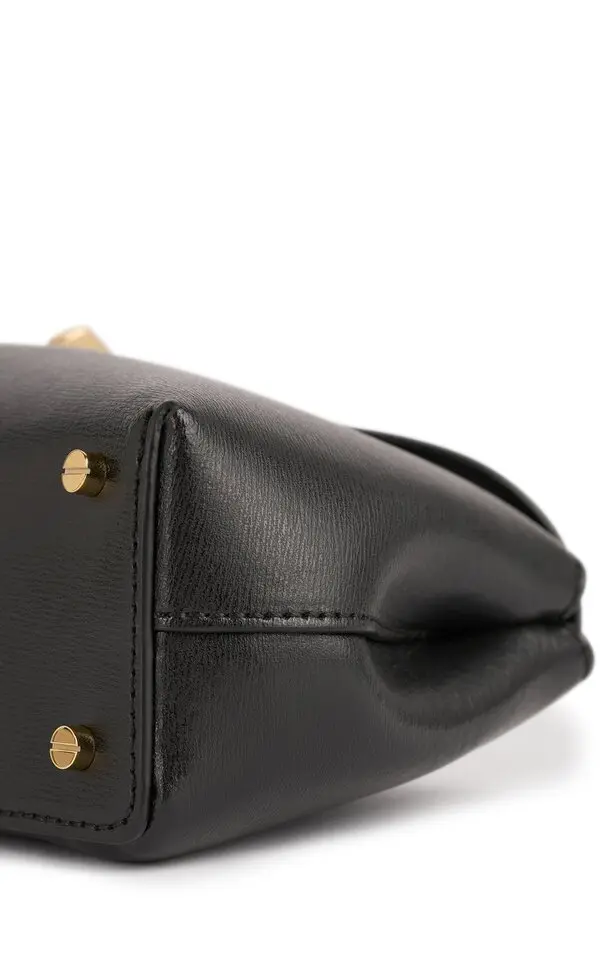 TOTEME Mini T-lock Leather Clutch