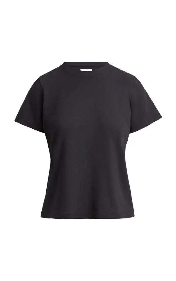 Khaite Emmylou Cotton T-shirt - Black