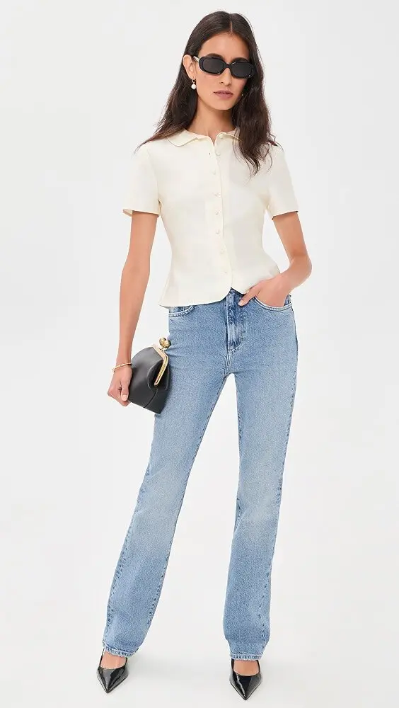 REFORMATION Haley Kate Top