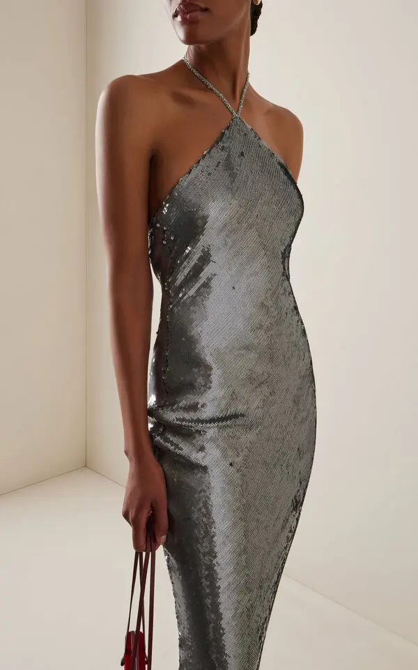 FRANCESCA MIRANDA Aurora Sequined Dress
