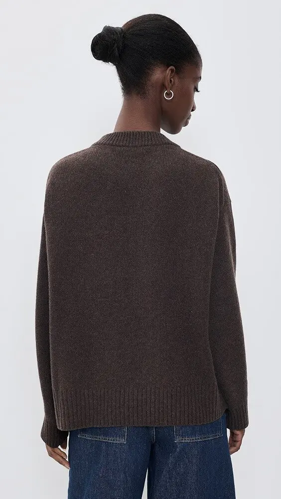 REFORMATION Cove Cashmere Oversized Crew Sweater