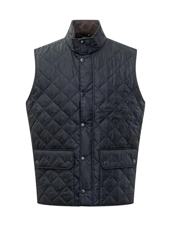 Barbour Lowedale Quilted Gilet Vest - Black