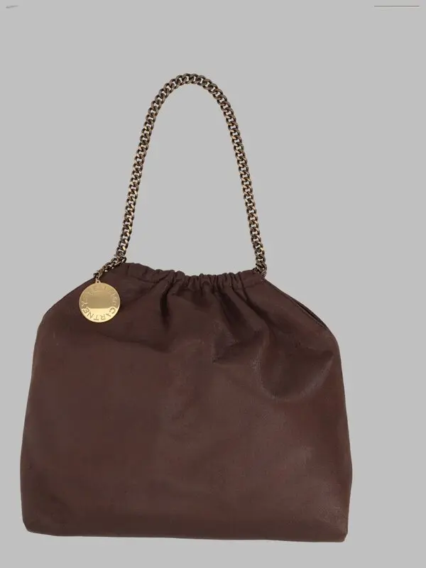 Stella McCartney Structured Shoulder Bag With Chain Strap