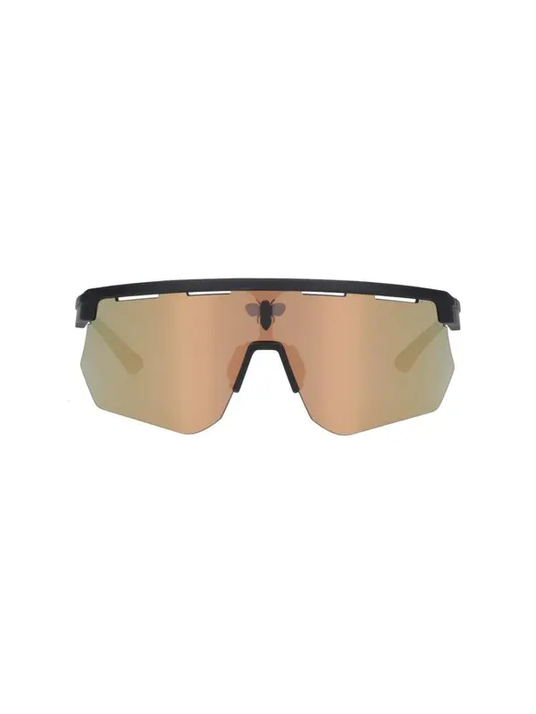 FACE.HIDE Sport Shield Sunglasses - Gold