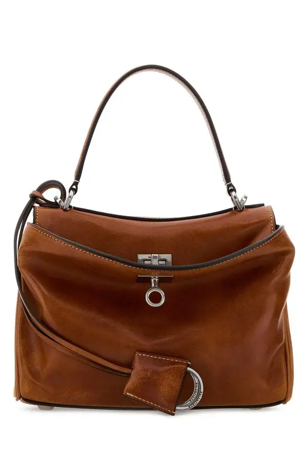 Balenciaga Mini Rodeo Handbag - Camel
