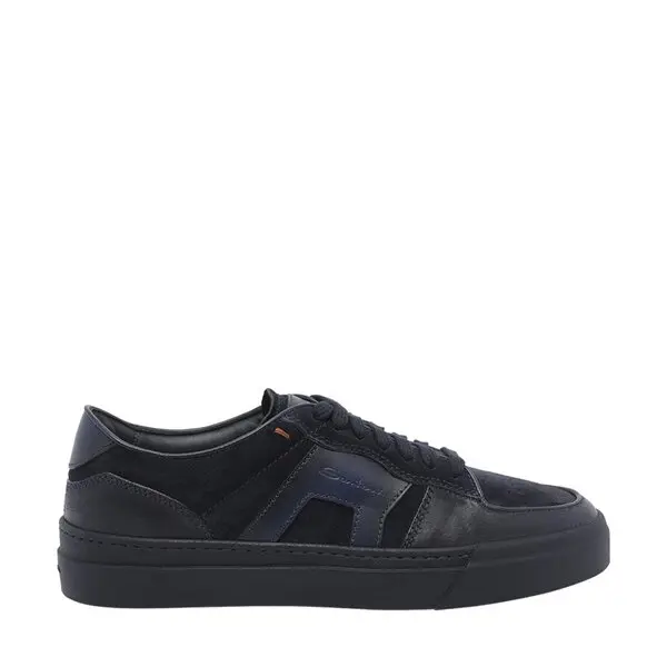 Santoni Suede Sport Sneakers - Blue
