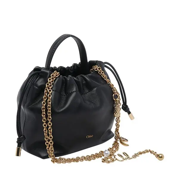 Chloé Mini Icons Shoulder Bag - Gold