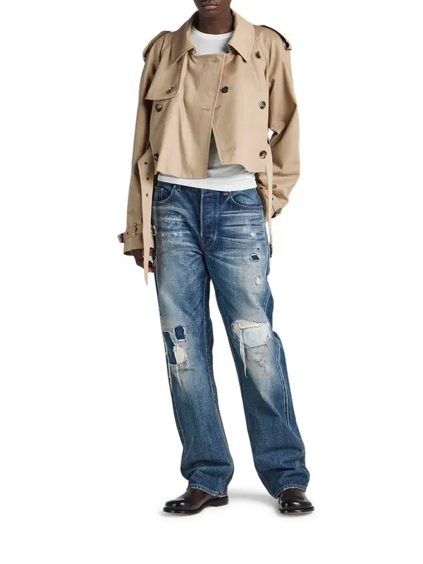 JW Anderson Cropped Trench - Cream