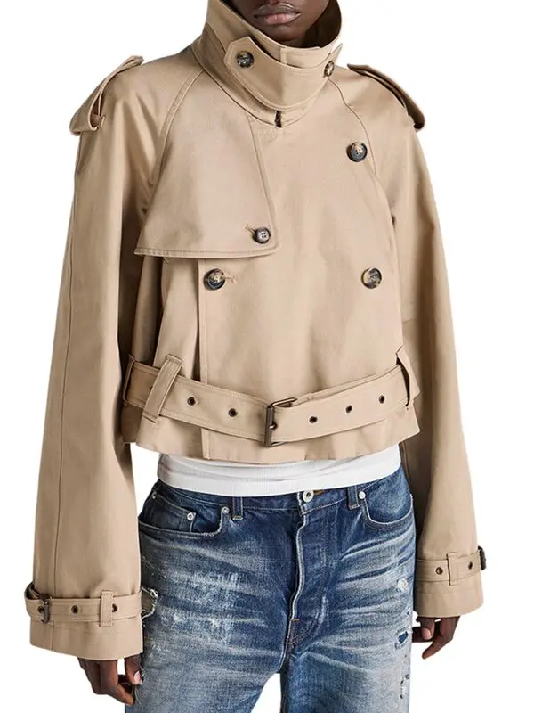 JW Anderson Cropped Trench - Cream