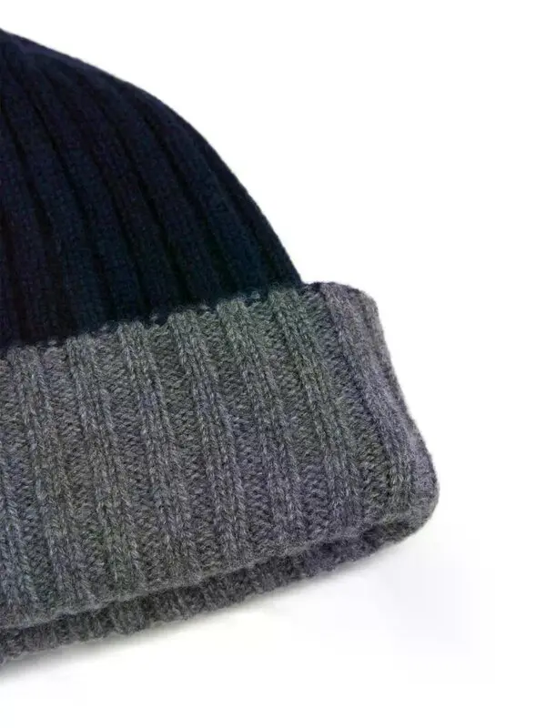 Fedeli Ribbed-knit Cashmere Beanie Hat