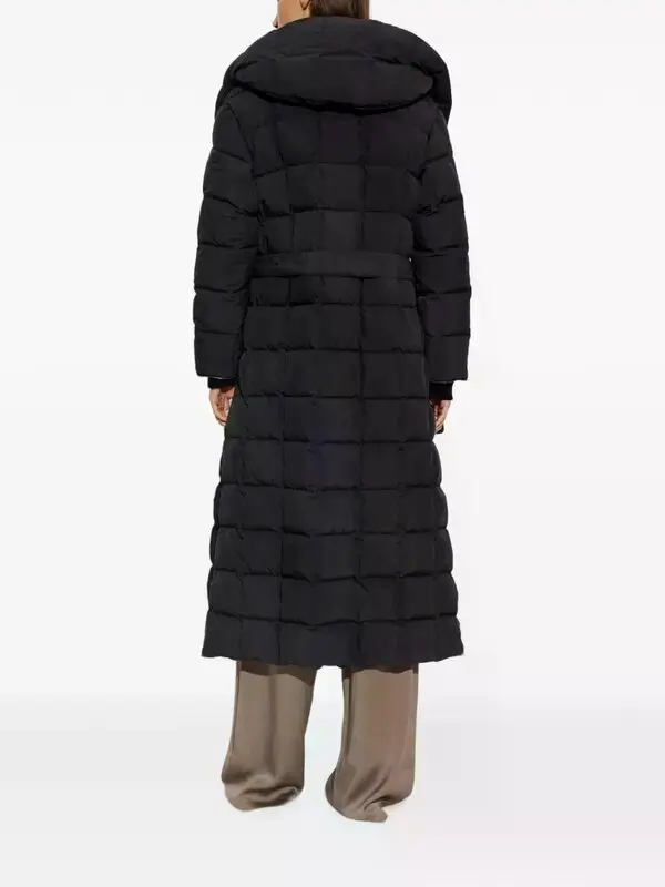 Fabiana Filippi Belted Long Down Coat