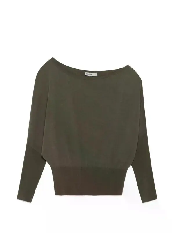 Simkhai Lavina Draped Off-shoulder Sweater