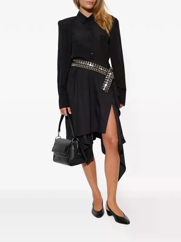 IRO PARIS Vanopia Stud-embellished Mini Skirt