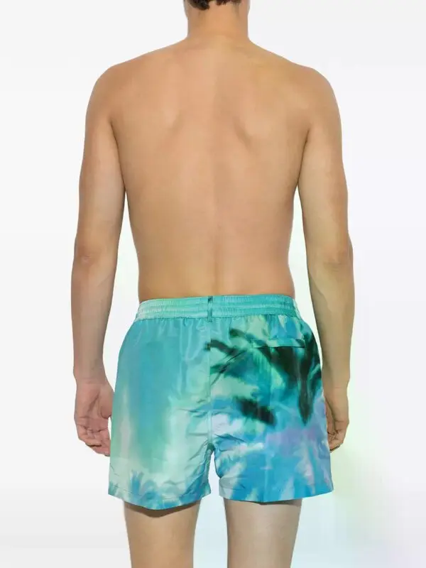 Paul Smith Photographic-print Drawstring Swim Shorts