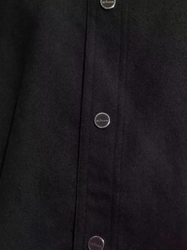 Kiton Hooded Long-sleeve Shirt