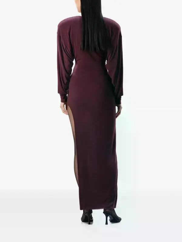 MANURI Maxi Gina Rose-detail Dress