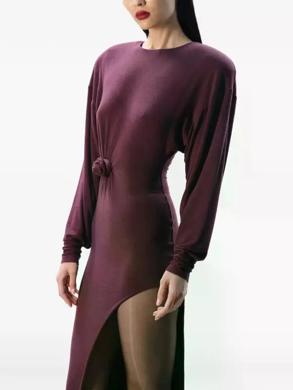 MANURI Maxi Gina Rose-detail Dress