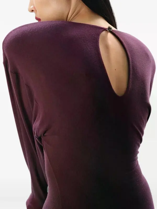 MANURI Maxi Gina Rose-detail Dress