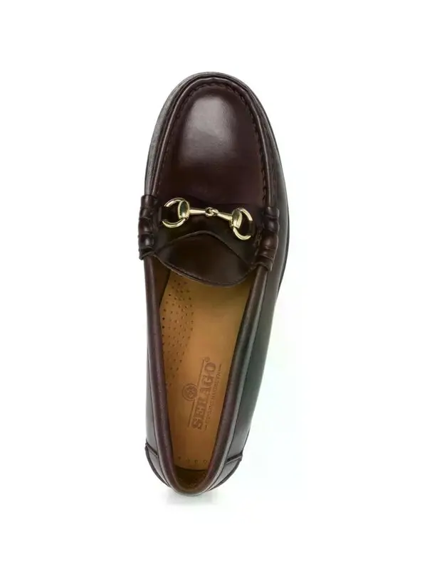 SEBAGO Horsebit Leather Loafers