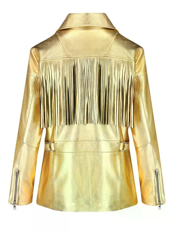 DANCASSAB Dixie Fringe-trim Jacket