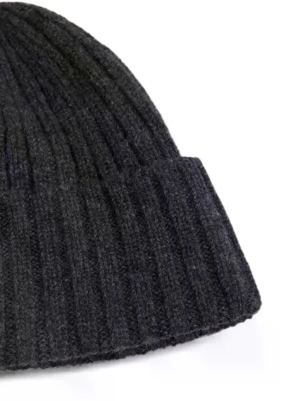 Fedeli Ribbed-knit Cashmere Beanie Hat