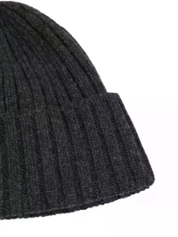 Fedeli Ribbed-knit Cashmere Beanie Hat