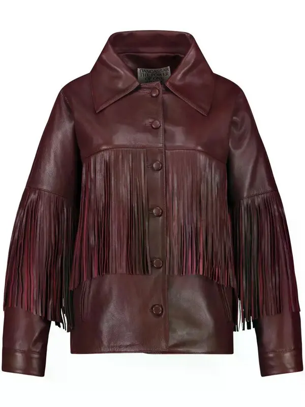 DANCASSAB Taylor Fringed Leather Jacket